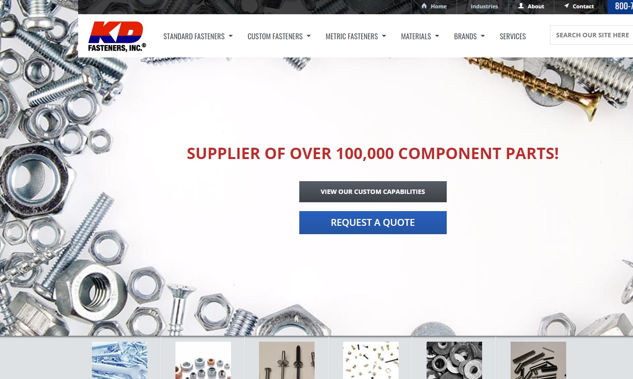 KD Fasteners, Inc. | Fastener Manufacturers